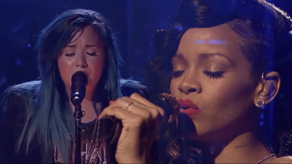 Rihanna & Demi Lovato Sound Flawless Together On “Stay” Live Duet