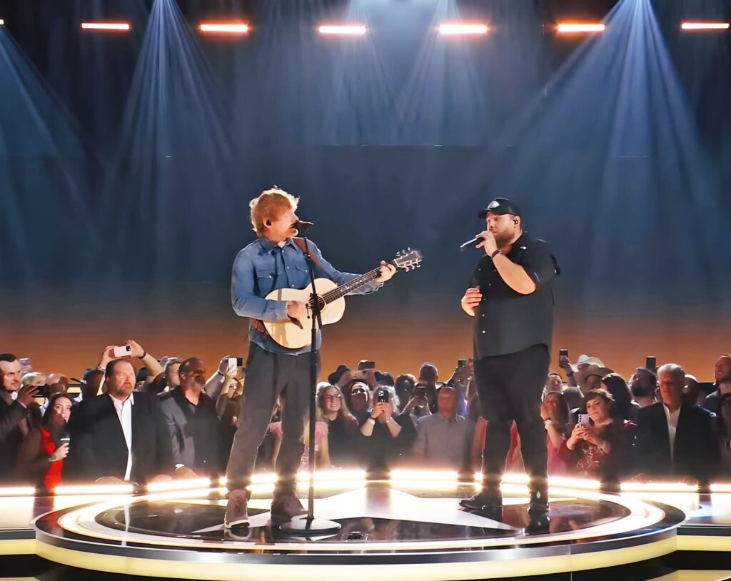 Ed Sheeran Joins Country Singer Onstage For A Beautiful Merging Of Genres