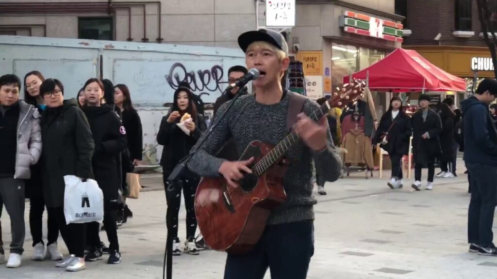 South Korean Street Musician Sungho Jung Performs The Mission ...