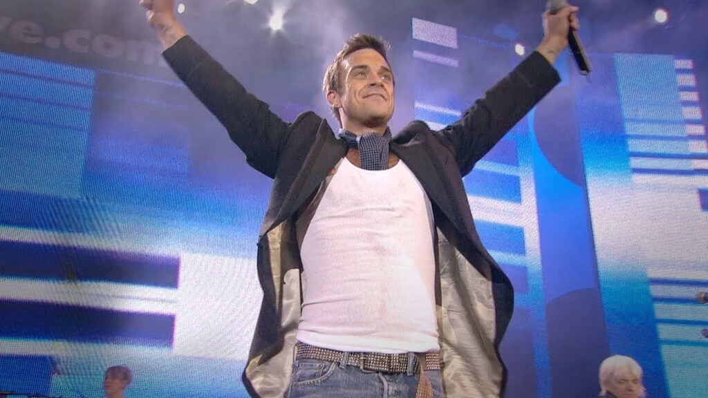 Robbie Williams’ INSANE Performance Of “Angels” At Live 8 2005