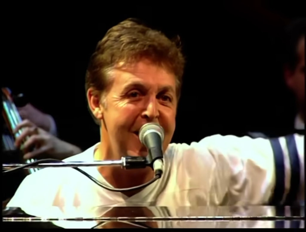 Paul McCartney, Sting, Elton, Clapton, Knopfler & Collins Perform ‘Hey ...