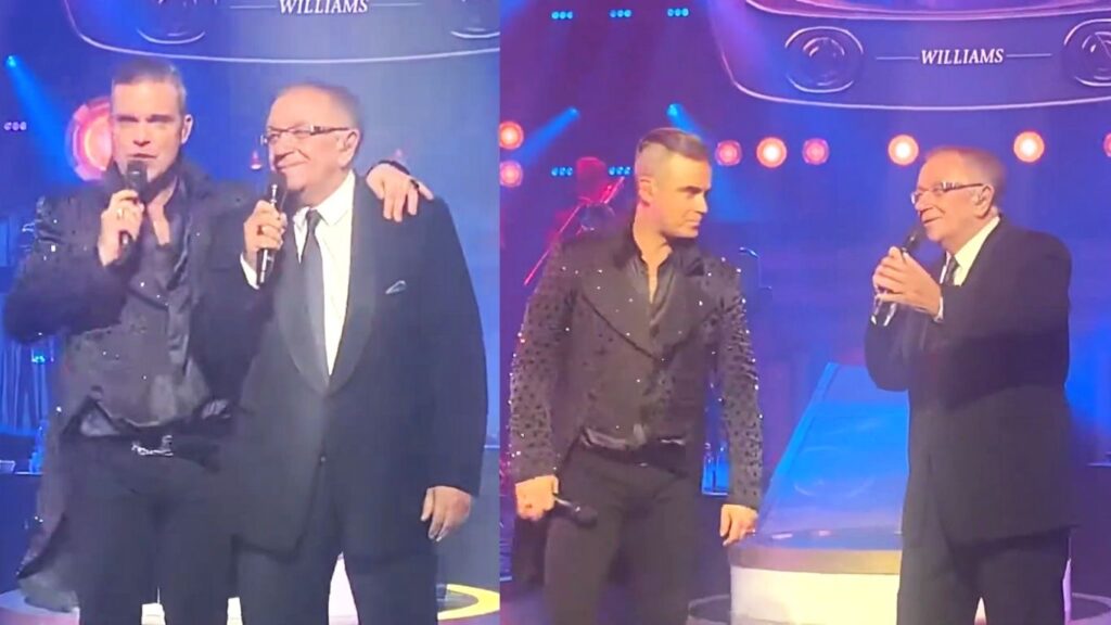 Robbie Williams and Dad Rocks Up Las Vegas with Heartfelt "Sweet ...